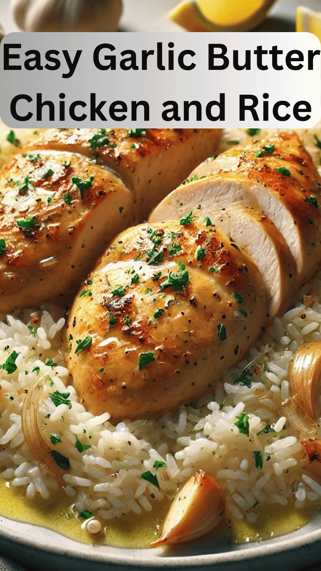 Flavorful Garlic Butter Chicken and Rice the Easy Way